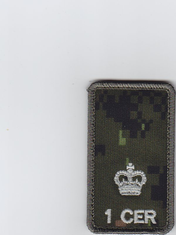 cadpat temperate woodland hi vis slip on small size